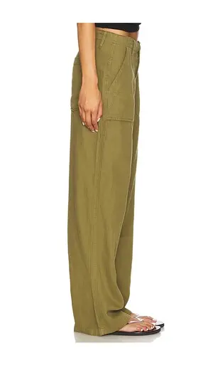 Good American Lite Linen Pants