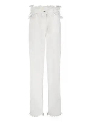 FERRAGAMO Cotton Straight Leg Jeans