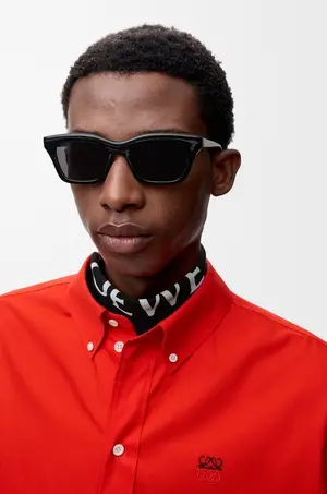Loewe Sigma Slim Sunglasses - Black
