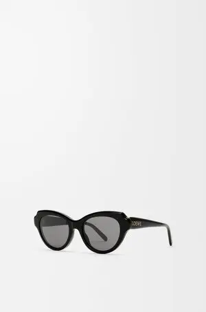 Loewe Swan Cateye Sunglasses - Black
