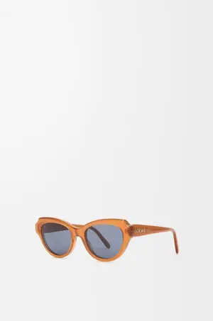 Loewe Swan Cateye Sunglasses - Camel