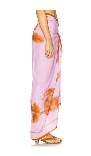 Seafolly Rococo Sarong In Pink