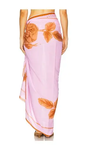 Seafolly Rococo Sarong In Pink