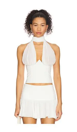 CAMILA COELHO Luzina Halterneck Top