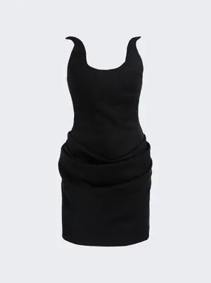 Coperni X Disney Horn Dress - Black