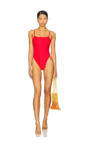 Camila Coelho High Cut Swimsuits