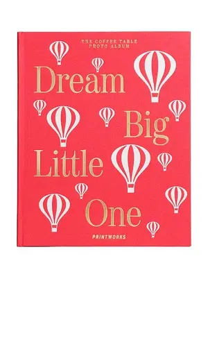 PRINTWORKS Dream Big Little One Baby Album - Pink