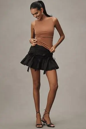 Anthropologie Scoop-back Tank Top - Burnt Paprika