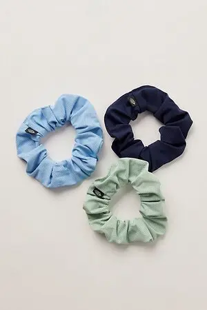 Free People Jumpshot Scrunchies 3-pack - Berry Blast