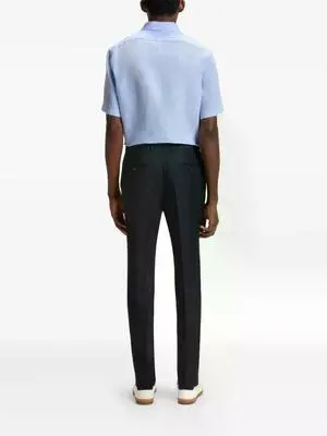BOSS X David Beckham Short-sleeve Button-up Shirt