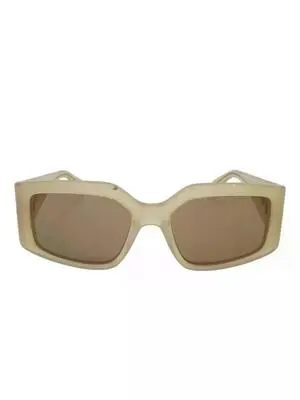 FERRAGAMO Rectangle-frame Sunglasses - Neutrals