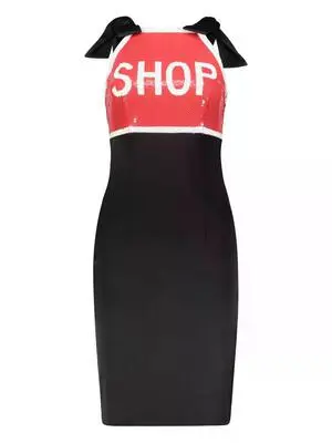 Moschino Sequined Midi Dress