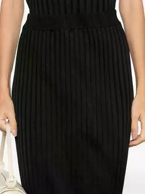JIL SANDER Beaded Midi Skirt