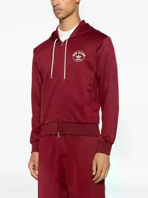 Adidas X Wales Bonner Zip-up Hoodie - Red