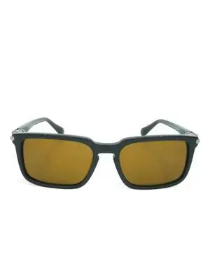 FERRAGAMO Rectangle-frame Sunglasses - Green