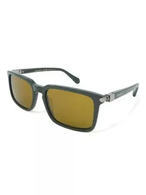 FERRAGAMO Rectangle-frame Sunglasses - Green