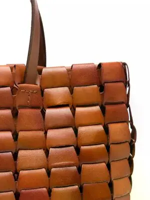 Dragon Diffusion Leather Tote Bag - Brown