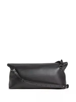 Dsquared2 Pebbled Leather Messenger Bag