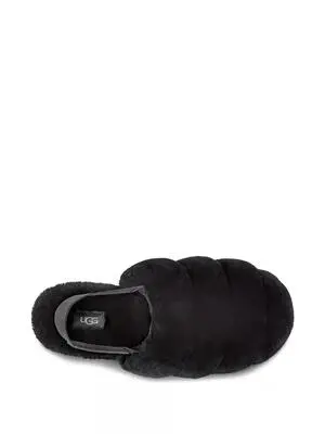 UGG Super Fluff Slippers - Black