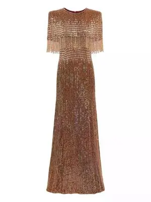 Jenny Packham Lyla Gown - Brown