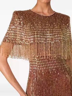 Jenny Packham Lyla Gown - Brown
