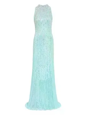 Jenny Packham Benue Gown - Blue