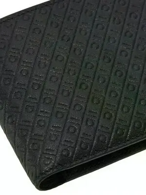 FERRAGAMO Gancini-motif Wallet - Black