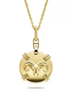 CHARRIOL Zodiac Aries Pendant Necklace - Gold