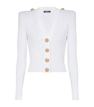 Balmain Button Detailed Cardigans For Women