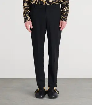 Balmain Wool Tailored Trousers