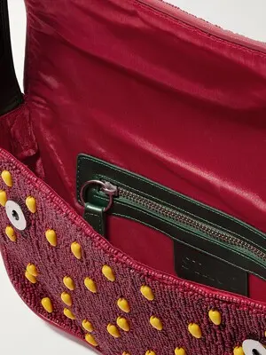Staud Tommy Embellished Shoulder Bag