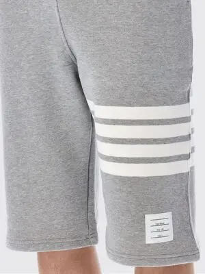 Thom Browne Striped Sweat Shorts - Grey
