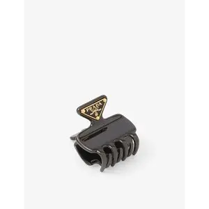 Prada Metal Claw Clip - Black