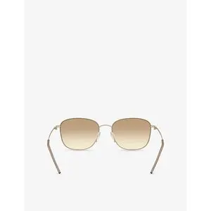 Giorgio Armani Ar6168 Pillow-frame Sunglasses - Black