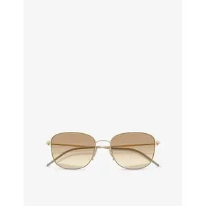 Giorgio Armani Ar6168 Pillow-frame Sunglasses - Black
