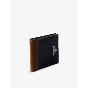 Prada Re-nylon And Leather Wallet