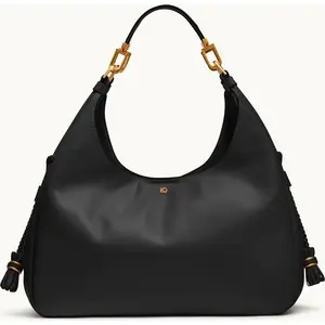 Donna Karan New York Bellerose Hobo - Blk/gold