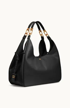 Donna Karan New York Bellerose Hobo - Blk/gold