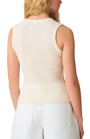 NEXT Textured V-neck Knit Shell