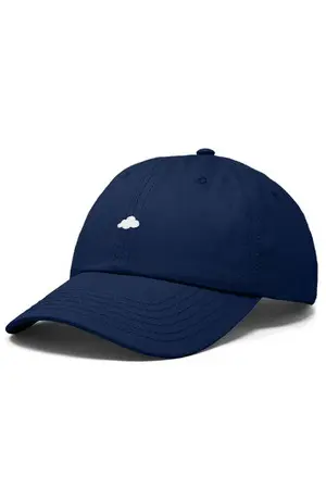 DALIX Lil Cloud Baseball Cap - Navy Blue