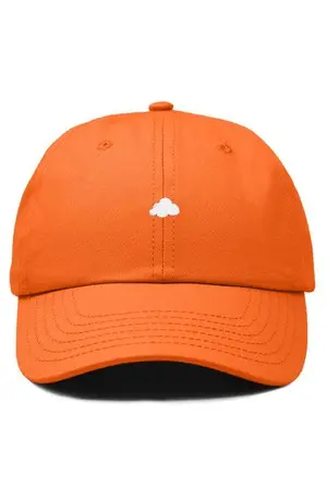 DALIX Dalix Lil Cloud Baseball Cap Orange