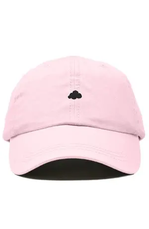 DALIX Dalix Lil Cloud Baseball Cap Washed Pink