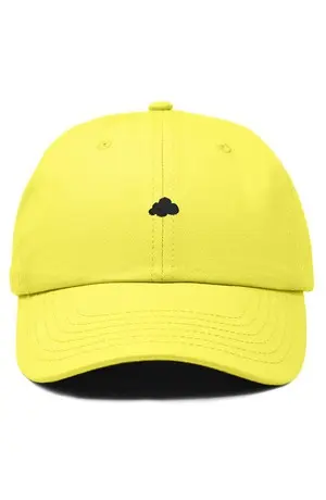 DALIX Dalix Lil Cloud Baseball Cap Yellow