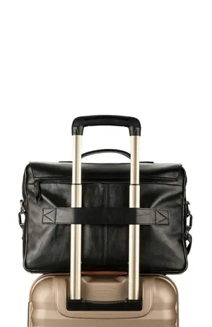 VELEZ Full Grain Leather Laptop Messenger Bag