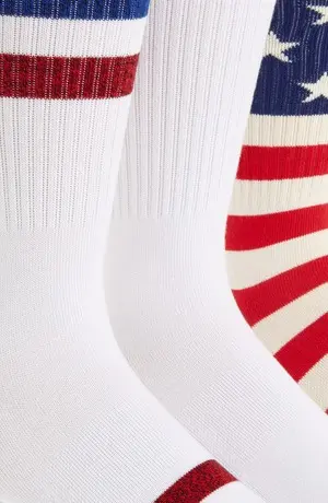Stance The Americana Assorted 3-pack Crew Socks