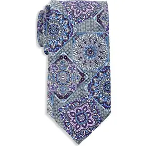 SYNRGY BY DXL Abstract Printed Neck Tie - Grey