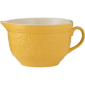 MASON CASH Home To Roost Batter Bowl - Ochre