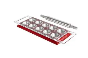 MARCATO Atlas Tablet Pasta Maker, Made In Italy Red