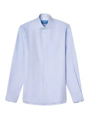Robert Talbott Reynolds Hopsack Shirt In Classic Fit