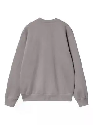 Carhartt Work In Progress Logo-embroidered Sweatshirt - Grey